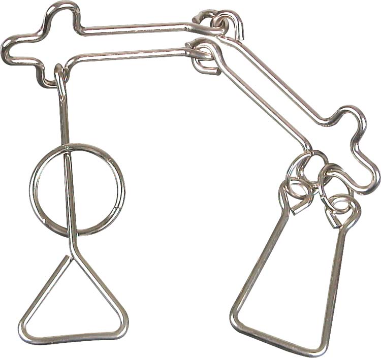 4 casse-tête en métal | Casse-tête | Le Dindon