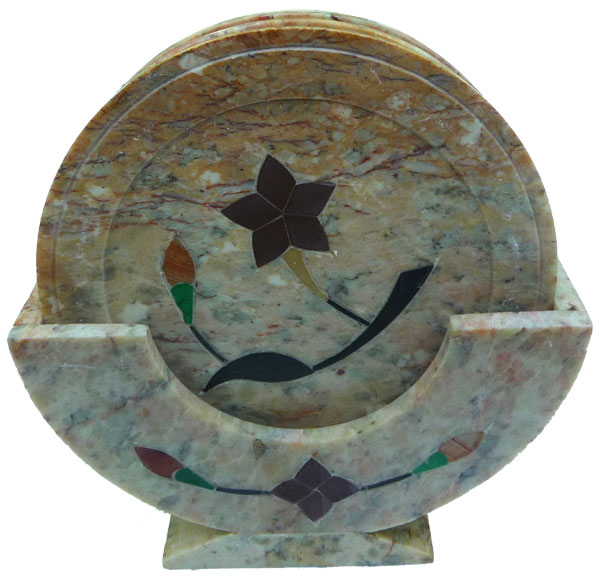 Dessous de verre en pierre | Maison & Déco | Le Dindon